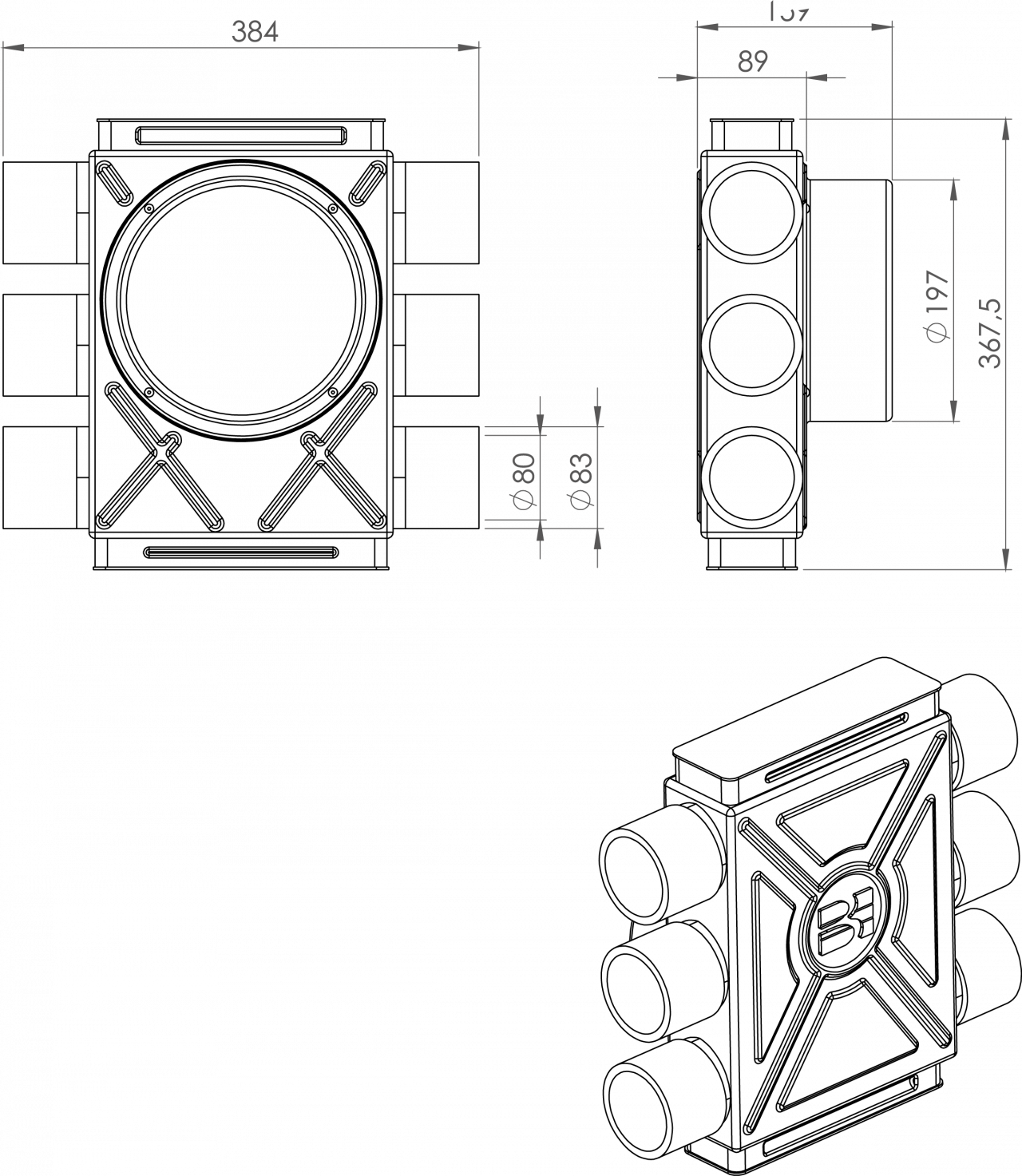 The system of ducts and plenum boxes - BERLÜF - Air handling at your ...